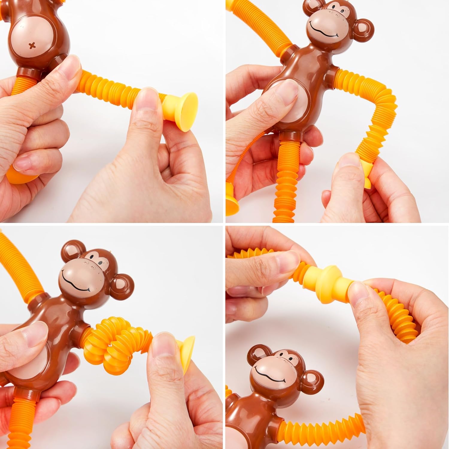 Suction Cup Monkey Toy Pack -02